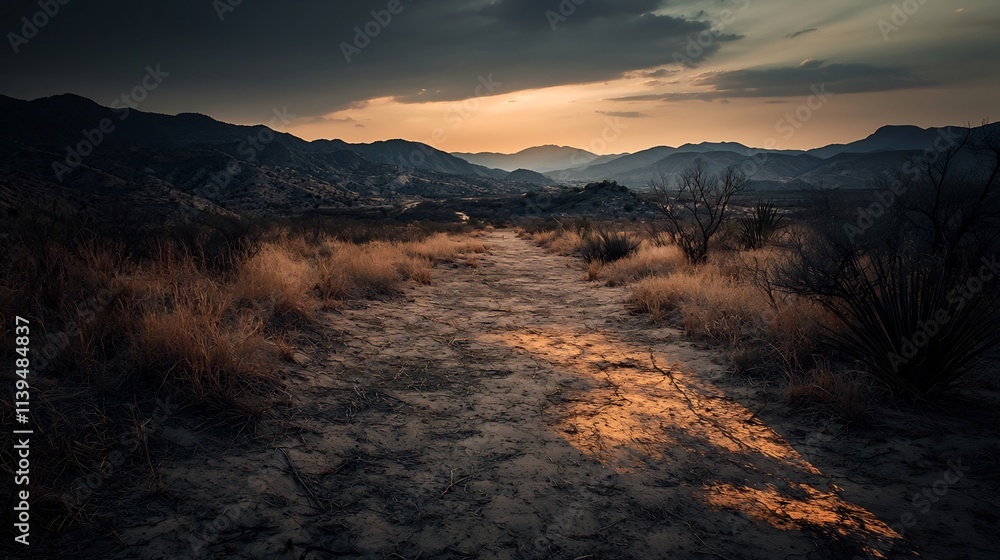 Desertification Risk Map Overlaid with a Virtual Twin Simulation ...