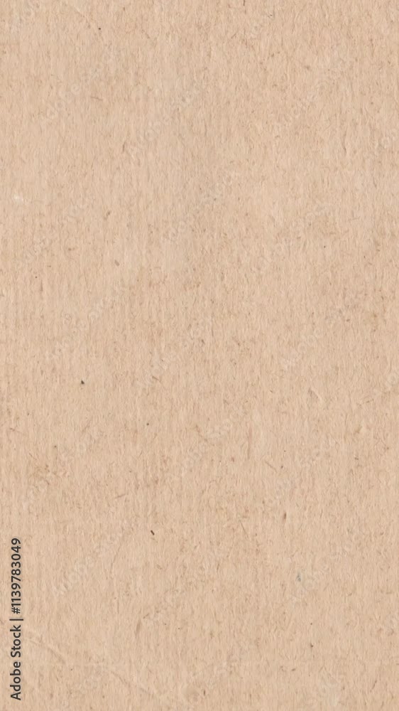 Vintage paper texture 4K stop motion vertical video. Aged old page ...