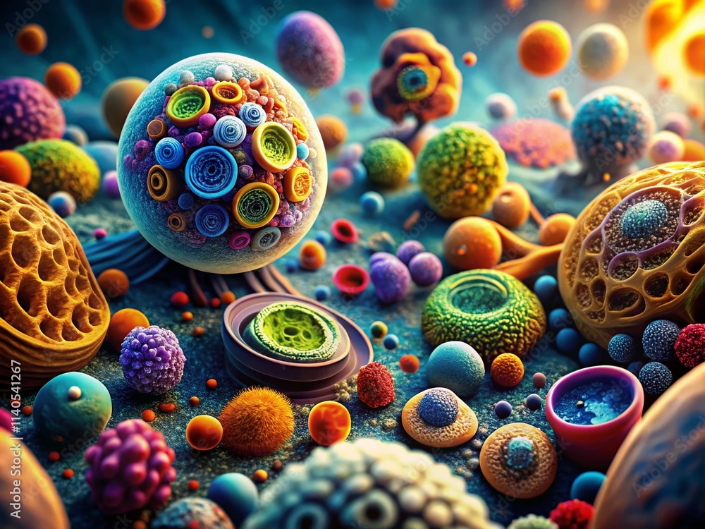 Microscopic Animal Cells: High-Resolution Images of Animal Cell ...