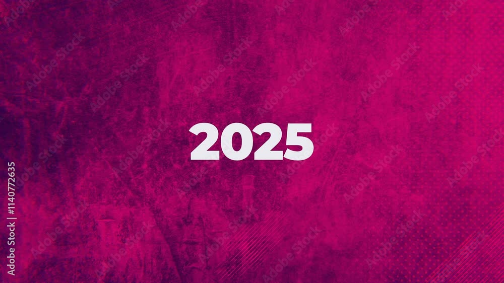 Video Stock Happy New Year 2025 Paper Tear Animation. 2025 New Year ...