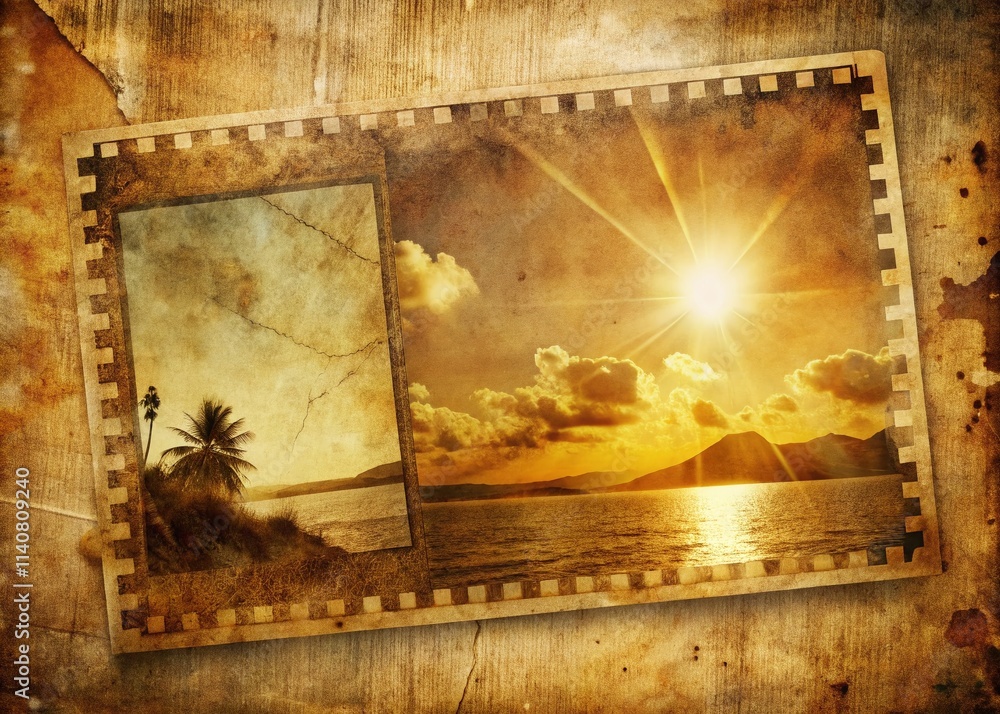 Vintage Texture Bundle: Retro Photo Textures, Grunge Backgrounds, Aged ...