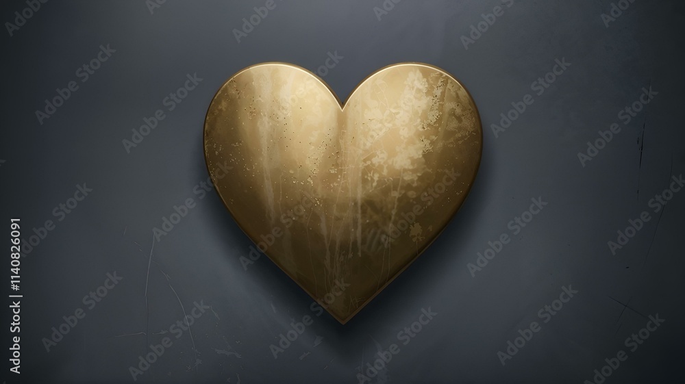 Heart. Heart. Gold Heart. Love. Romantic heart. Gold heart Frame ...