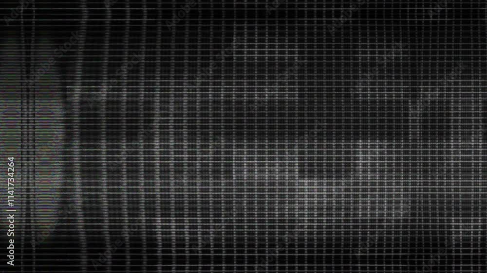 CRT error distortion screen overlay for retro and glitchy video editing ...