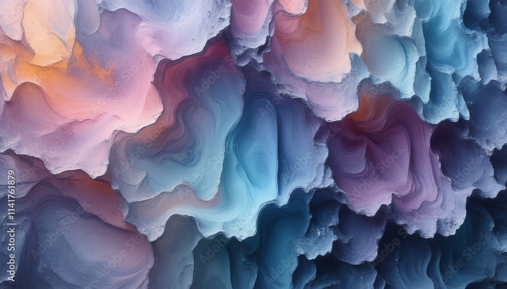 PNG ULTRA HD 8K Vibrant Translucent Pigments – Flowing Across Textured ...