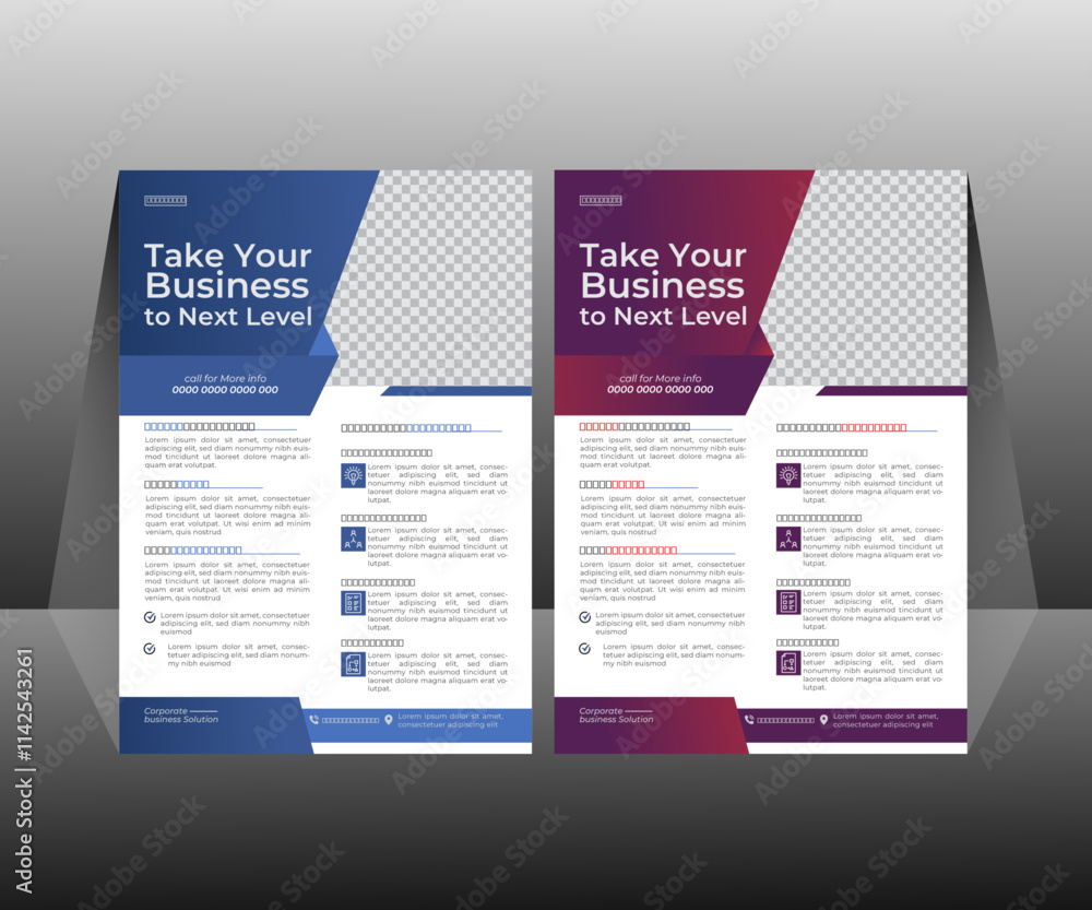 The Flyer Template is made in Adobe Illustrator format. This Template ...
