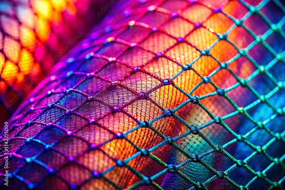 Macro Asian Fishnet Stock Photo: High-Resolution Close-up Textures ...