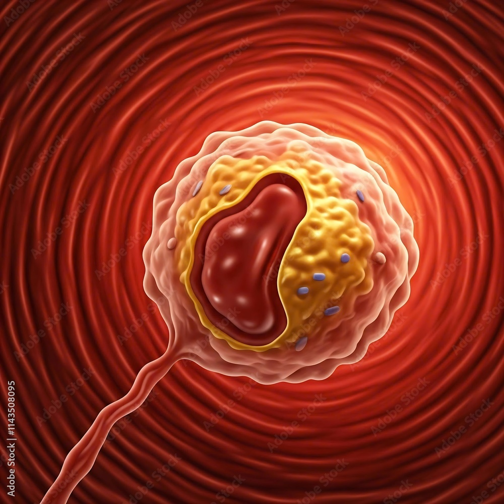 Poster a diagrammatic representation of the blood clotting process ...
