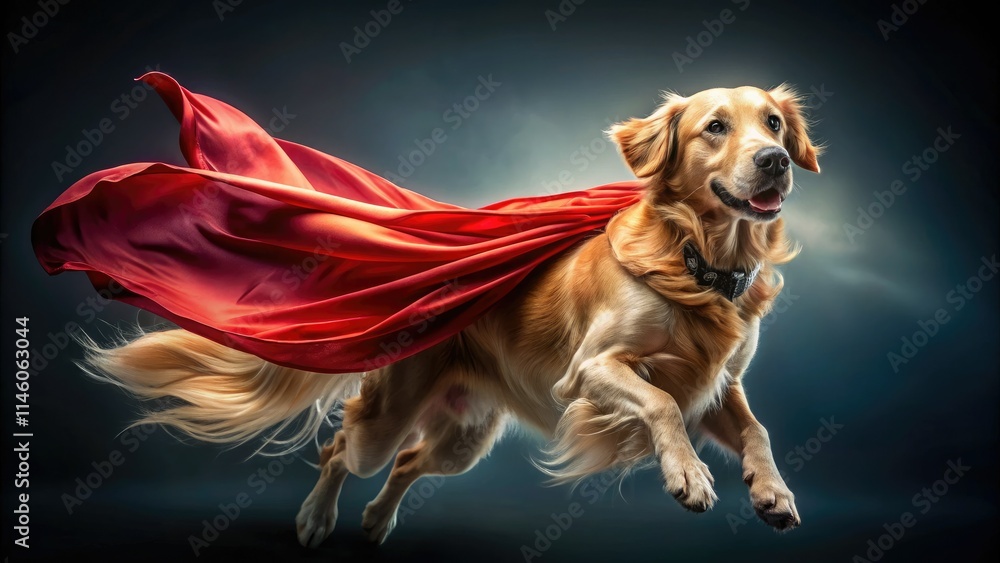 Golden superhero dog's bizarre adventure unfolds in a dreamlike ...