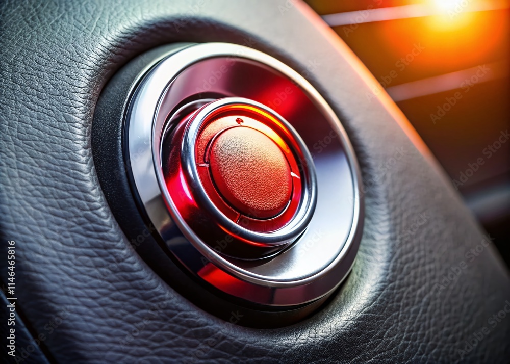 Car Ignition Button, Push Start Button, Engine Start Stop Button ...