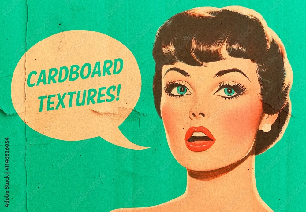 Cardboard Overlay Textures Stock Template | Adobe Stock