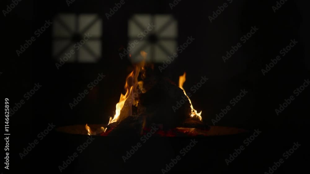 Sacred Eternal Flame in Zoroastrian Fire Temple. Atash Behram at the ...