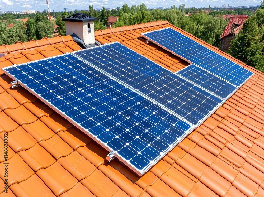 Solar panel racks equipped with power optimizers, designed for mounting ...