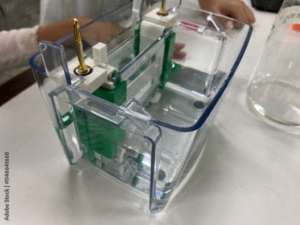 Photo & Art Print protein and dna size separation apparatus, sds page ...