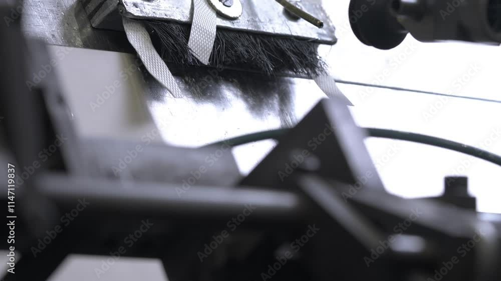 Separating of layers during corrugated cardboard production. Special ...