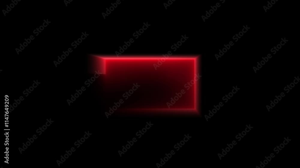 abstract neon seamless background red spectrum looped animation neon ...