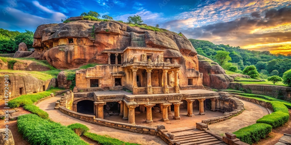 Rani Gumpha, Udayagiri Caves, Odisha, India - Ancient Rock-Cut ...