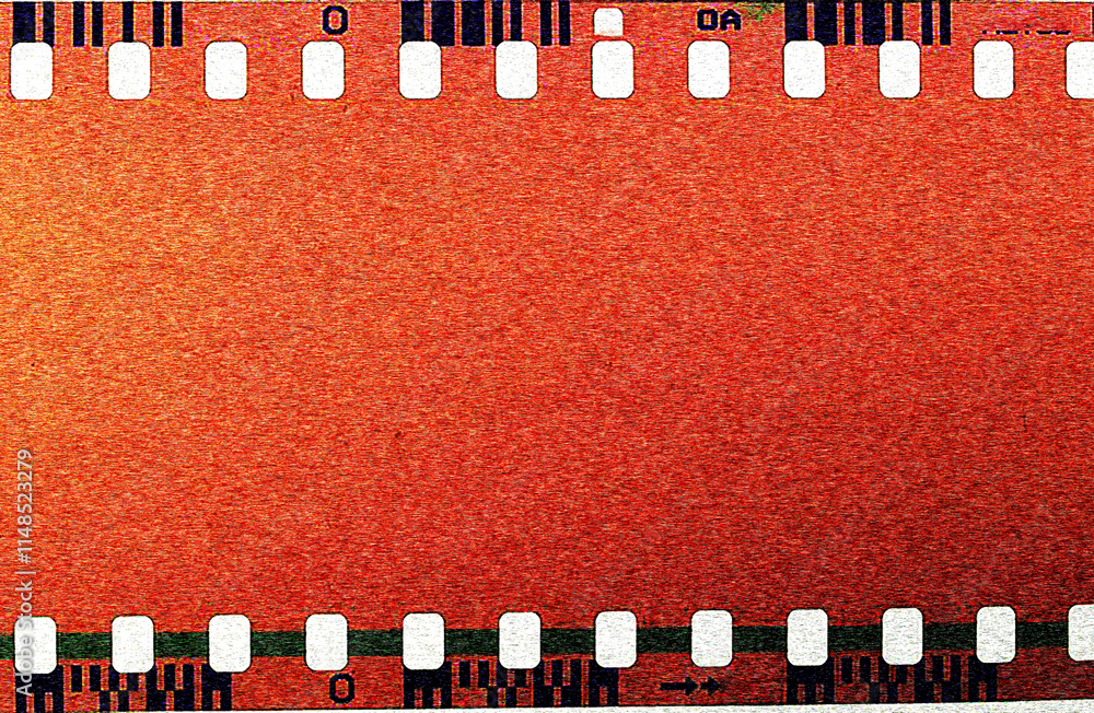 Scratched scanned texture of an old film with noise and dust with a ...