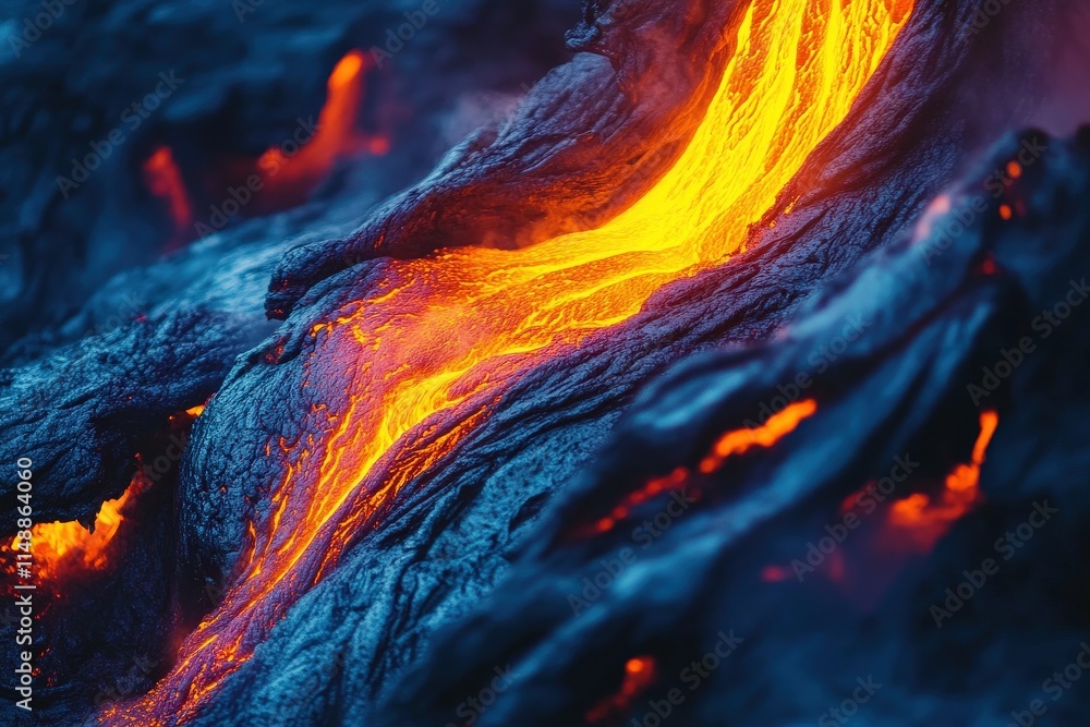 A family cooking a meal using biogas energy from a small, sustainable ...