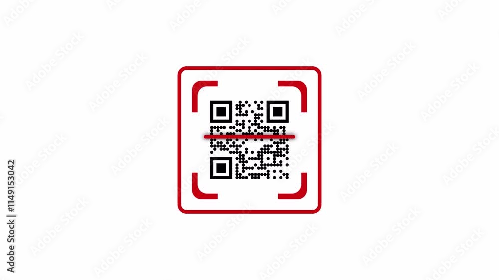 Illustration of Scanning QR Code for Museum and Art Gallery Exhibitions ...