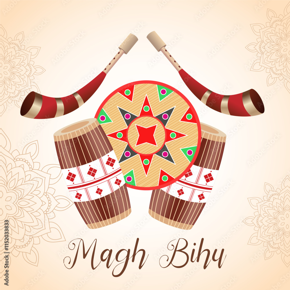 Magh Bihu Celebrate with Dhol beats Pepa tunes traditional Assamese ...