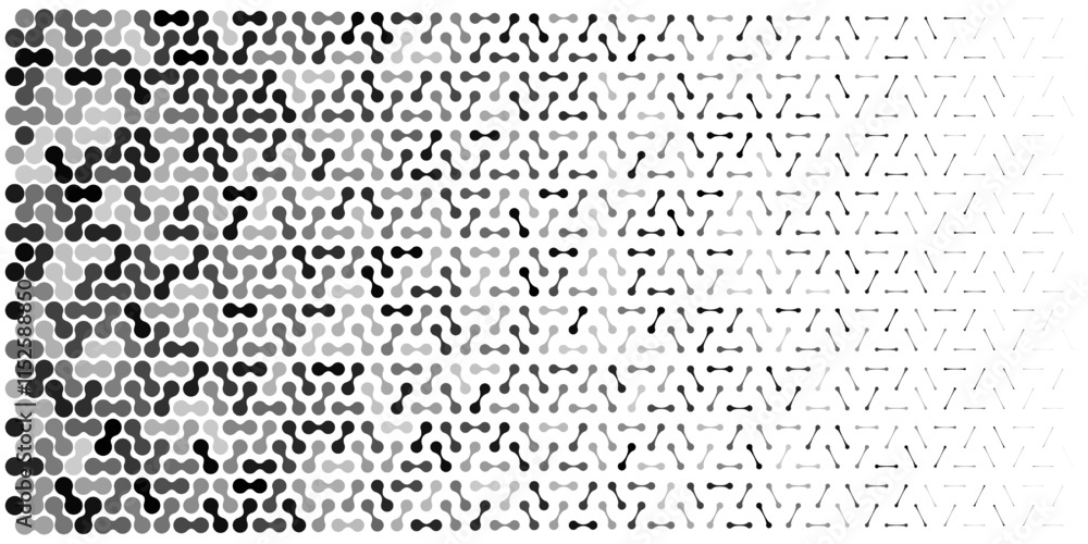 Metaball pattern background. Liquid half tone subtle blob texture ...