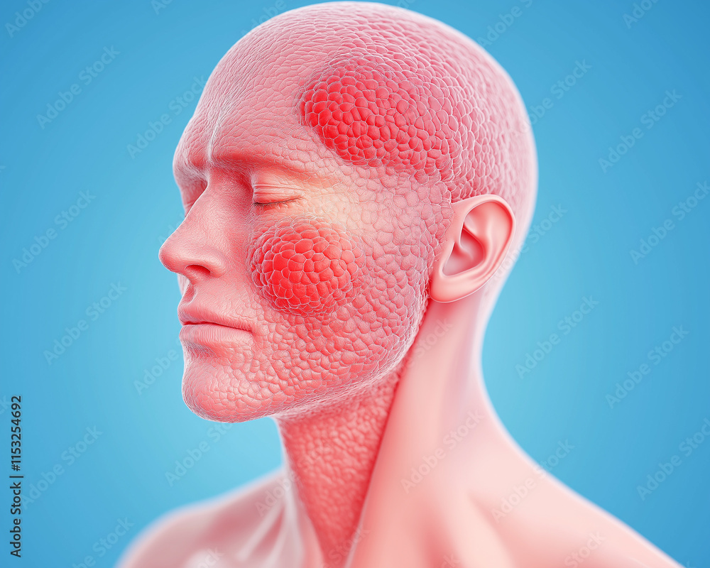 Iron deficiency anemia symptoms. Fatigue and pale skin as symptoms of ...