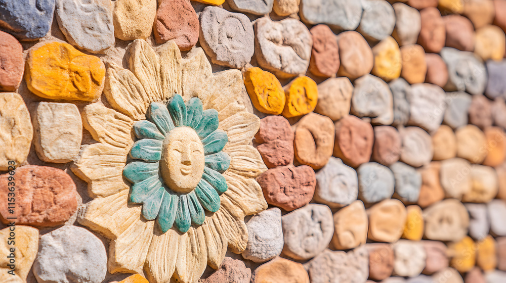 Religious handicrafts, showcasing intricate craftsmanship, vibrant ...