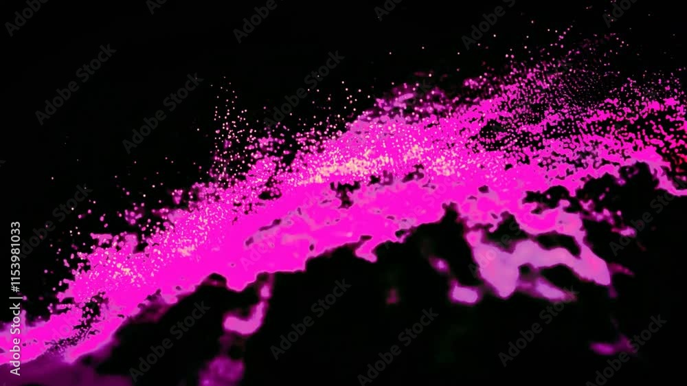 Abstract background of dynamic animation, background with color ...