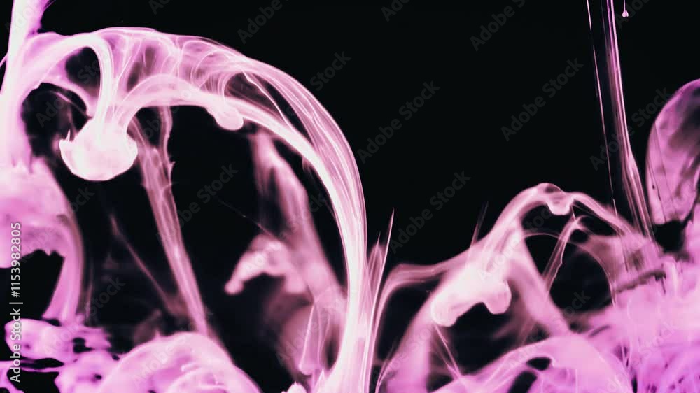 Abstract background of dynamic animation, background with color ...