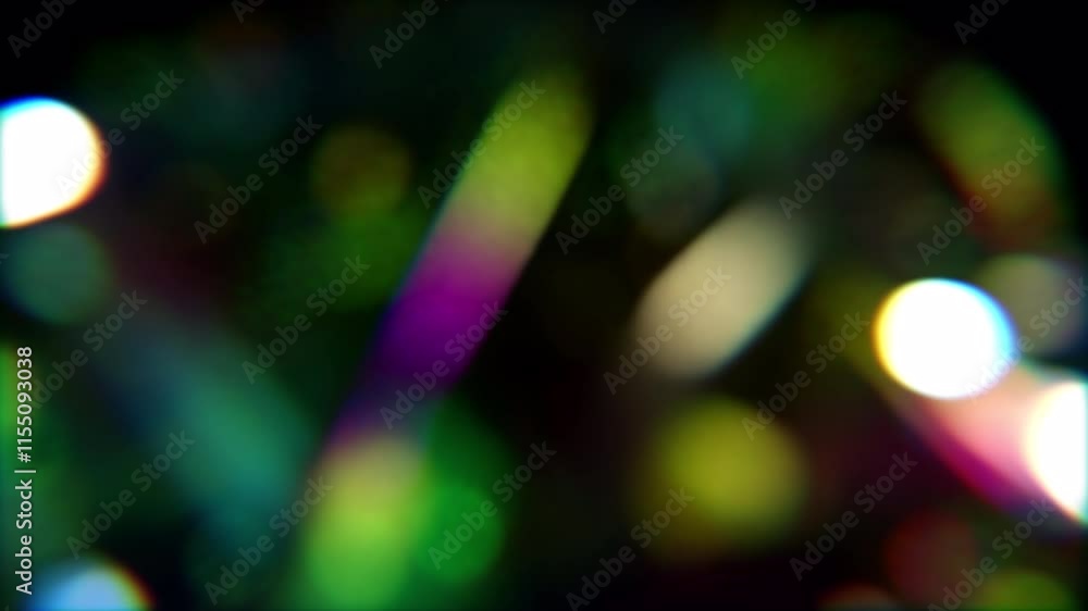 Optical shine. Lens flare, bokeh, and loop motion. Background animation ...