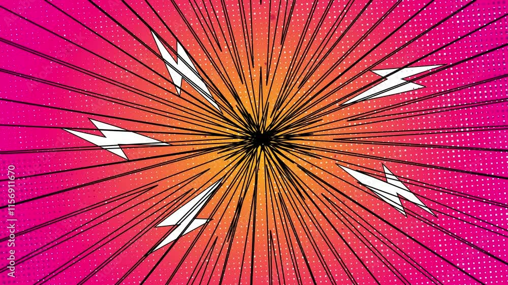 Comic Book Anime Effects Line Motion, High Speed 2d Cartoon Comic Anime ...