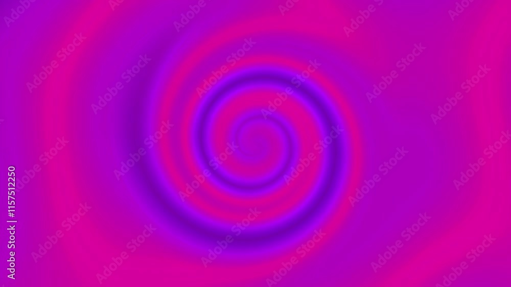 Fluorescent glow abstract background with swirling spiral shape ...