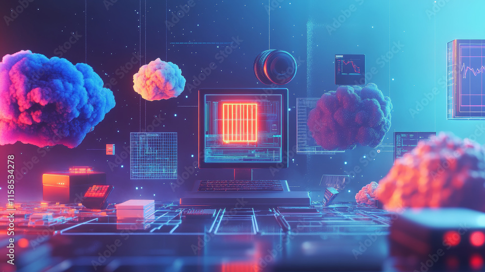 abstract technology ui futuristic concept hud interface hologram ...