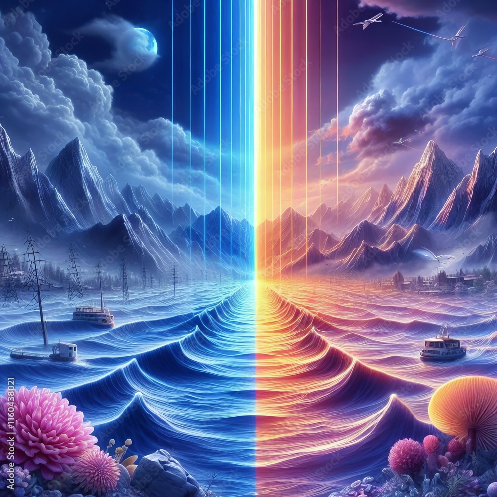 69 Wavelength Comparison Side by side comparison of IR and radio ...
