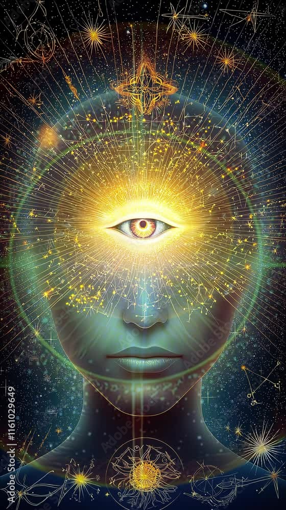 Cosmic Third Eye Awakening ,third eye illumination spiritual ...