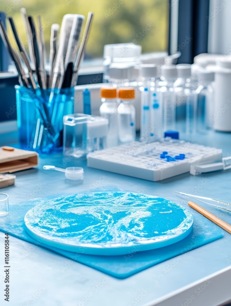 Ocean Microplastic Lab Analysis - Microplastic pollution research, lab ...