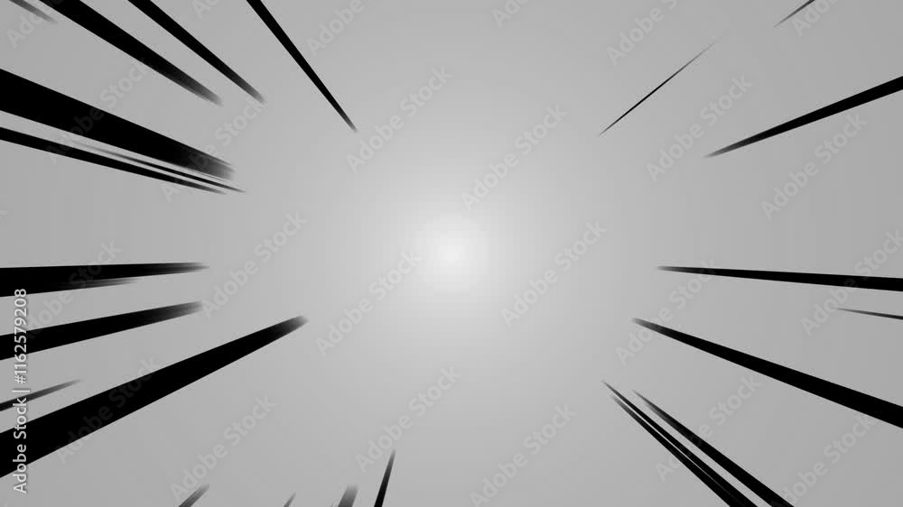 Dynamic Manga Speed Line Background Animation for Comic Panels and ...