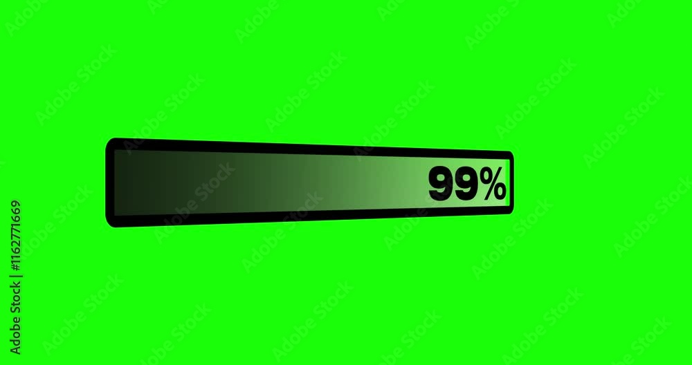 Stockvideon Green screen Loading bar downloading bar loading screen ...
