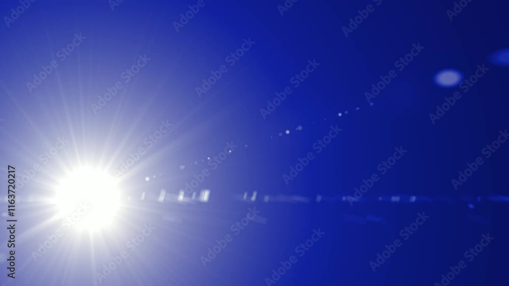 optical shine lens flares flickering rotation and light lens flares ...