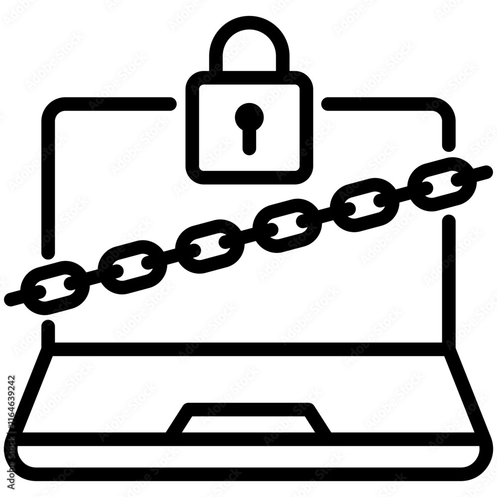 Poster Ransomware Icon – Wall Art | UkPosters