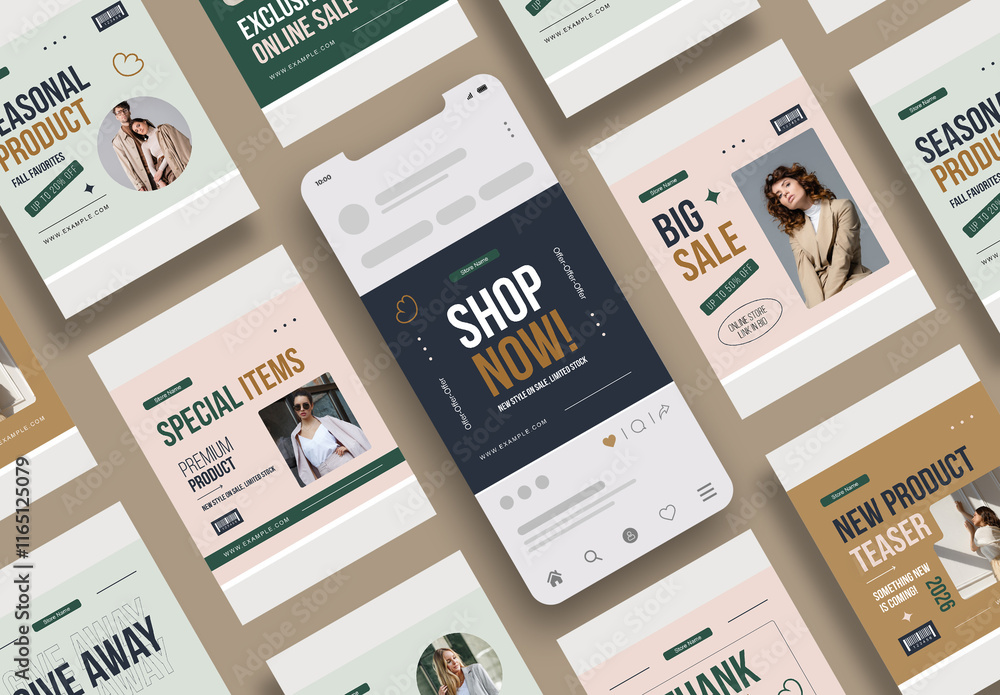 Social Media Mockup Stock Template | Adobe Stock