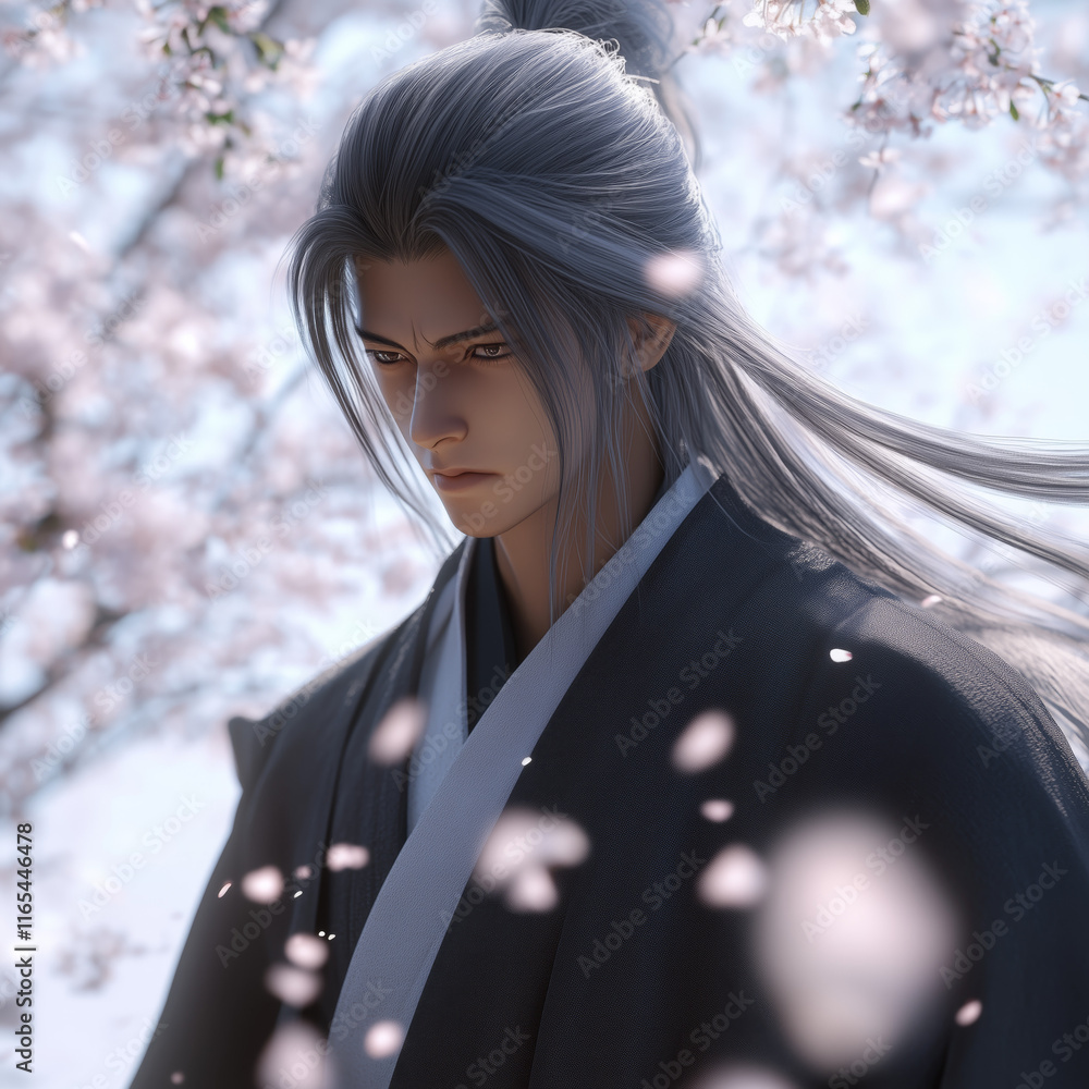 Photo & Art Print Generate a hyper-realistic 3D model of Kuchiki ...
