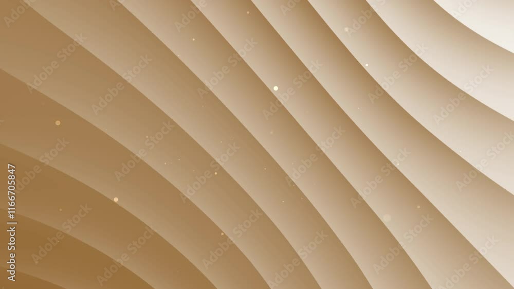 Brown curved lines and light specks background suitable for modern ...