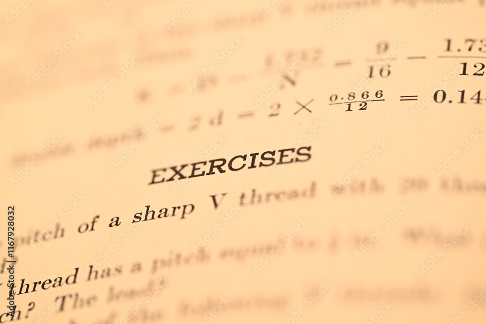 Poster exercises for reinforcement learning in mathematics – Wall Art | UkPosters