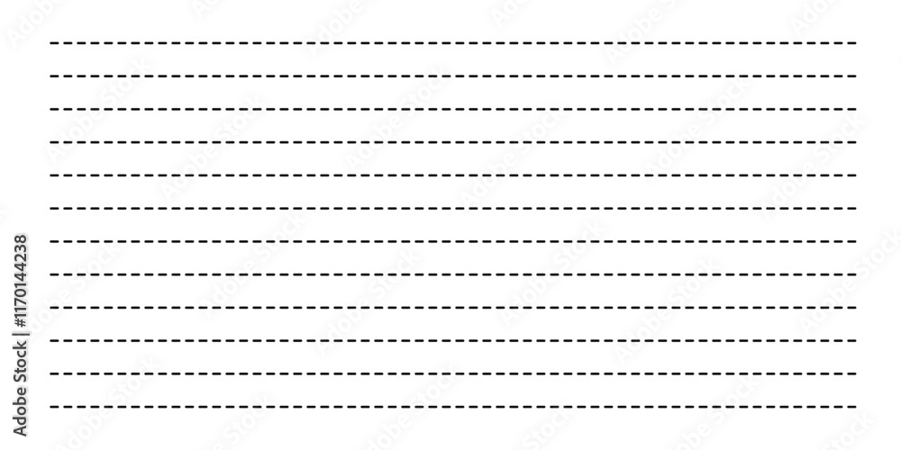 Dashed lines collection. different types of dashed lines. black dashed ...