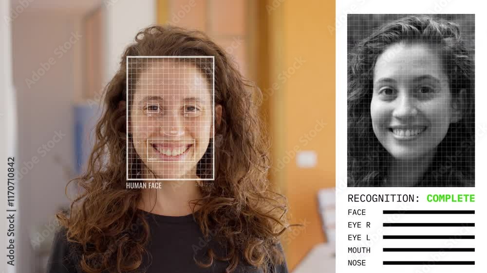 Artificial intelligence algorithm and machine learning recognizes human ...