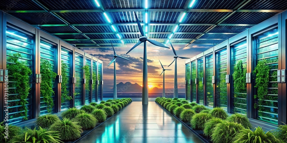 Sustainable AI Data Center: Renewable Energy Powered Distributed ...