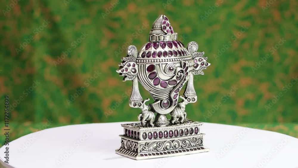 Shankh means the Conch and Chakra means the Divine Wheel of Power are ...