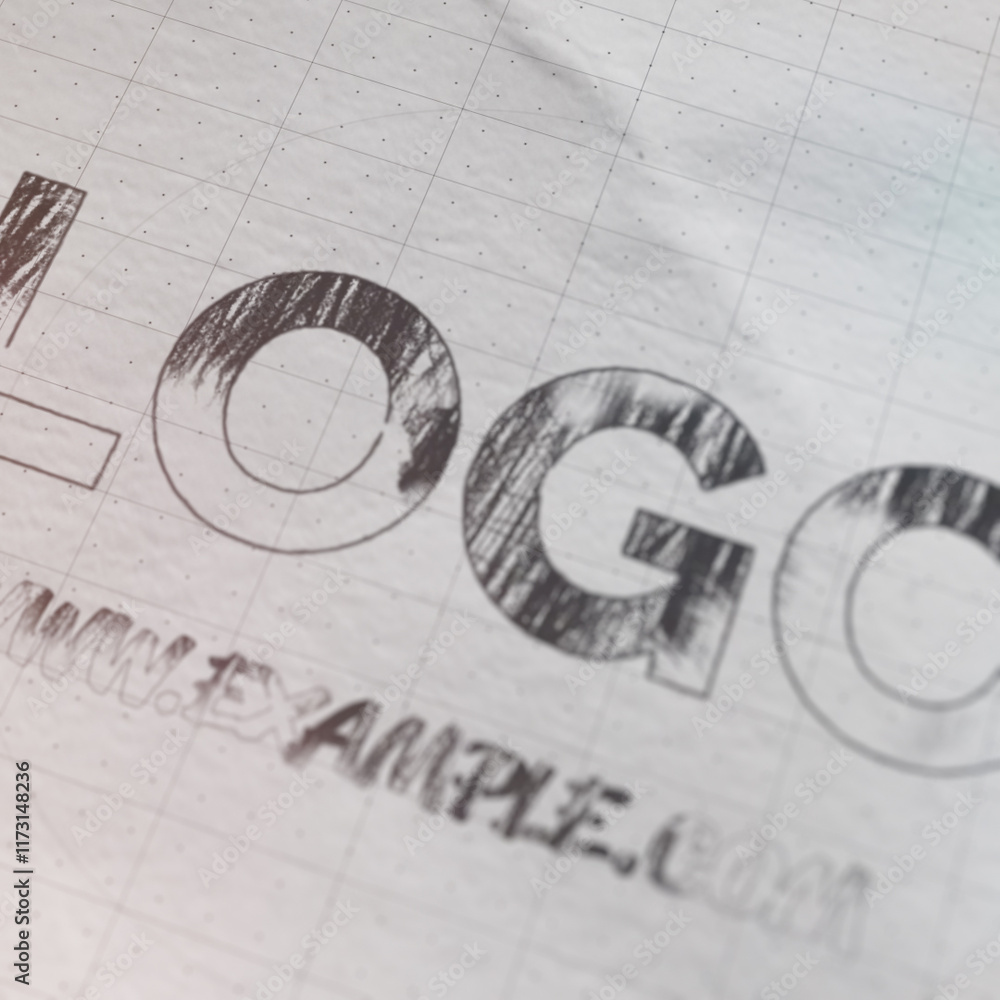 Scribble Logo Stock Template | Adobe Stock