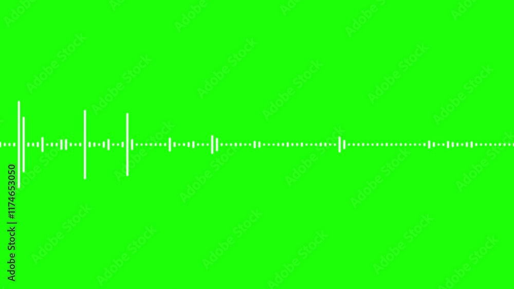 audio visualizer polar effect, Audio spectrum green screen, Audio ...